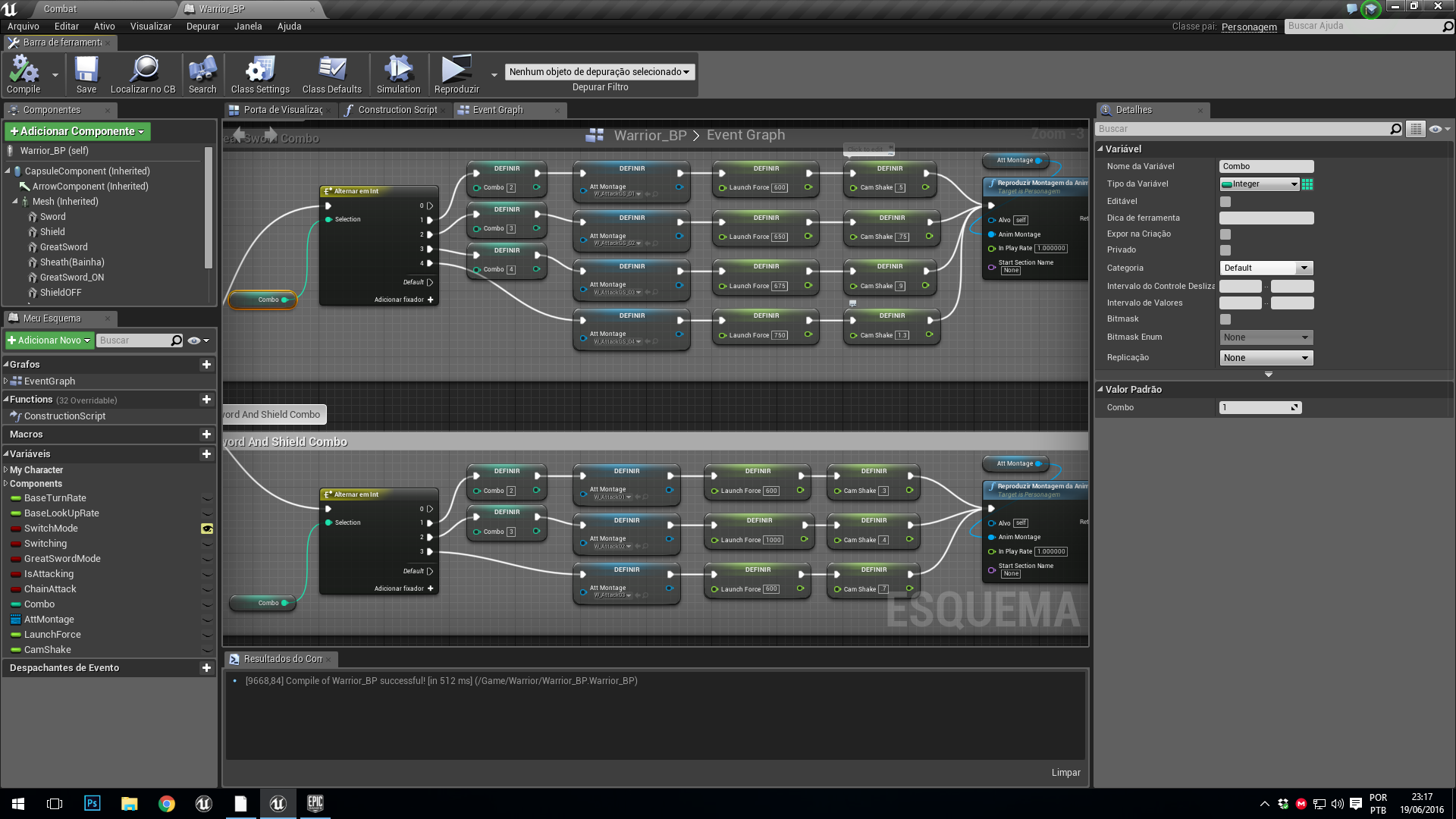 Need Help with Equip/Unequip - Attack - Blueprint - Epic Developer Community Forums